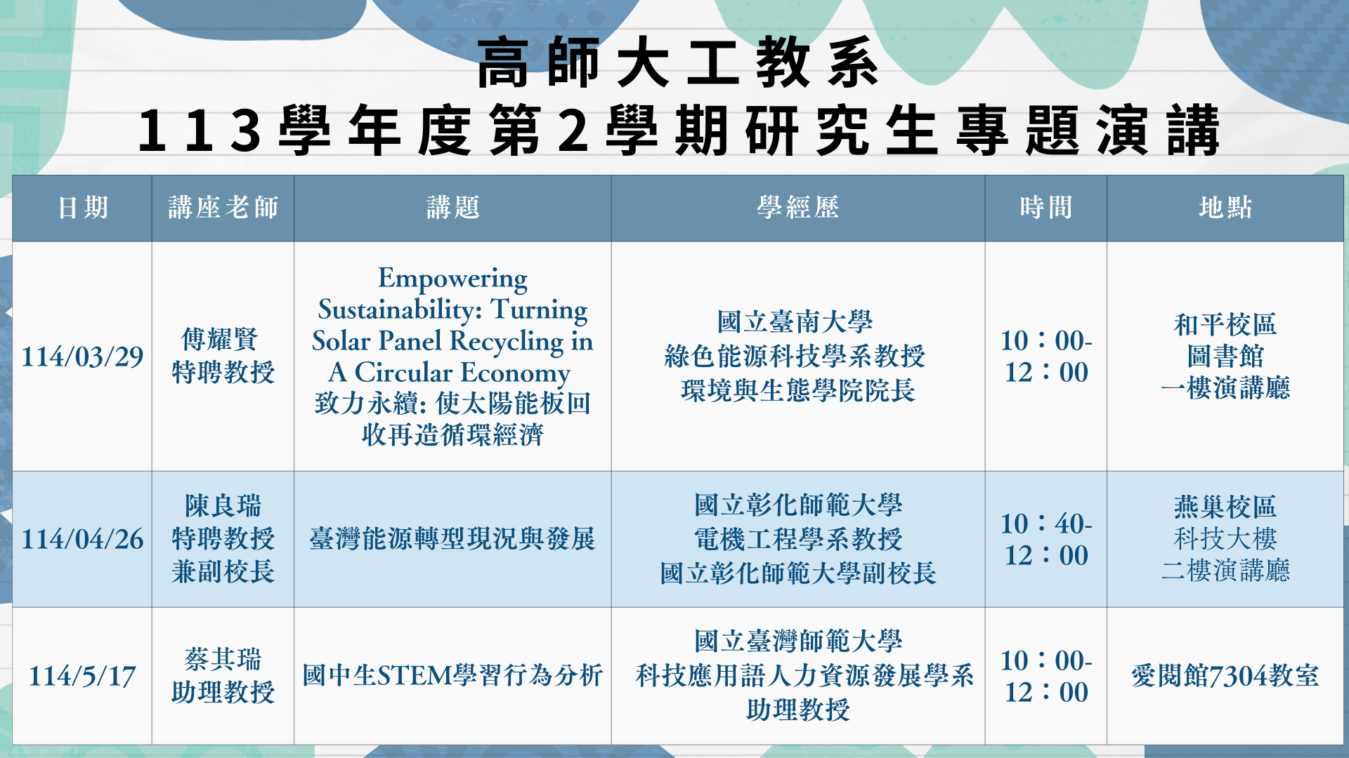 最新消息｜國立高雄師範大學工業科技教育學系 NKNU ITE